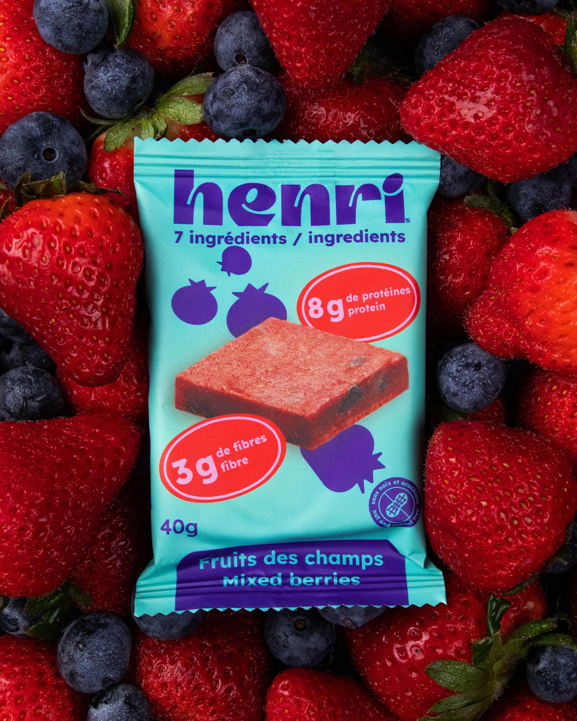 Henri Nutrition | Collations nutritives protéinés sans allergènes pour ...